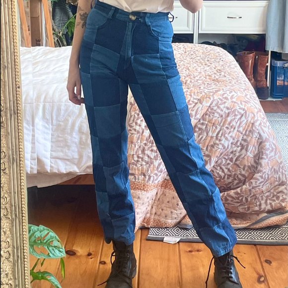 Jeans | Tyler Mcgillivary Checkered Jeans | Poshmark